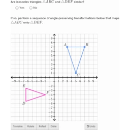 Determine whether two polygons are similar (intuitive mode) | Khan ...