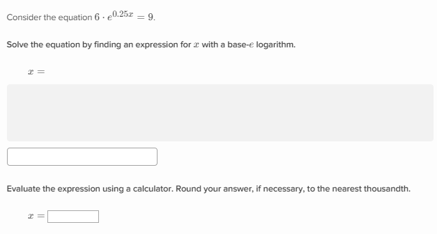Using logarithms to solve exponential equations | Khan Academy Wiki ...
