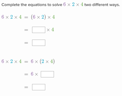 Associative property of multiplication | Khan Academy Wiki | Fandom
