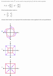 Geometric transformations with matrix multiplication | Khan Academy ...