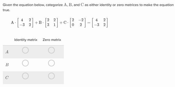 Zero and identity matrices | Khan Academy Wiki | Fandom