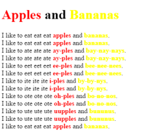 Challenge: Apples and bananas classes | Khan Academy Wiki | Fandom