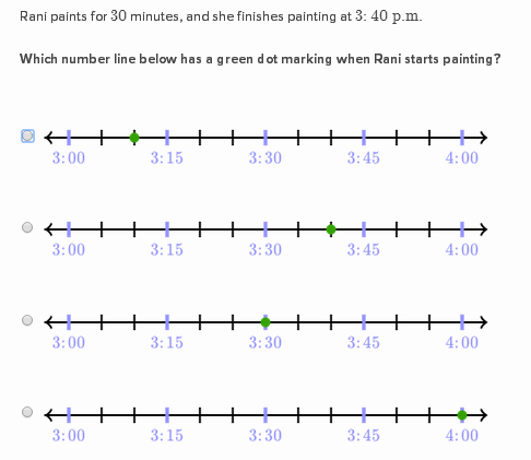 Telling time word problems with the number line | Khan Academy Wiki ...