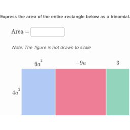 Area Of Rectangle With Polynomials
