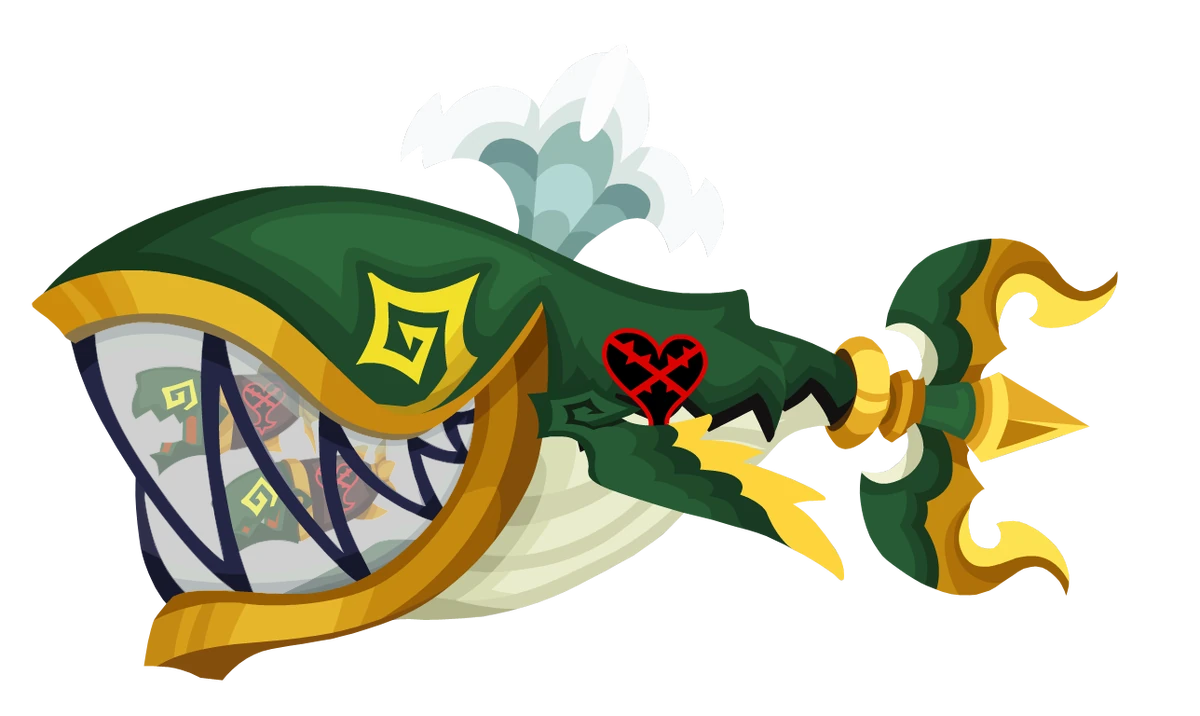 Coda Tridente Verde | Kingdom Hearts, l'enciclopedia dei mondi Wiki ...