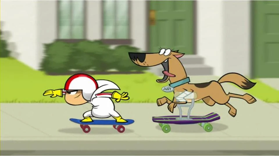 Kick Buttowski Skateboard Stunt