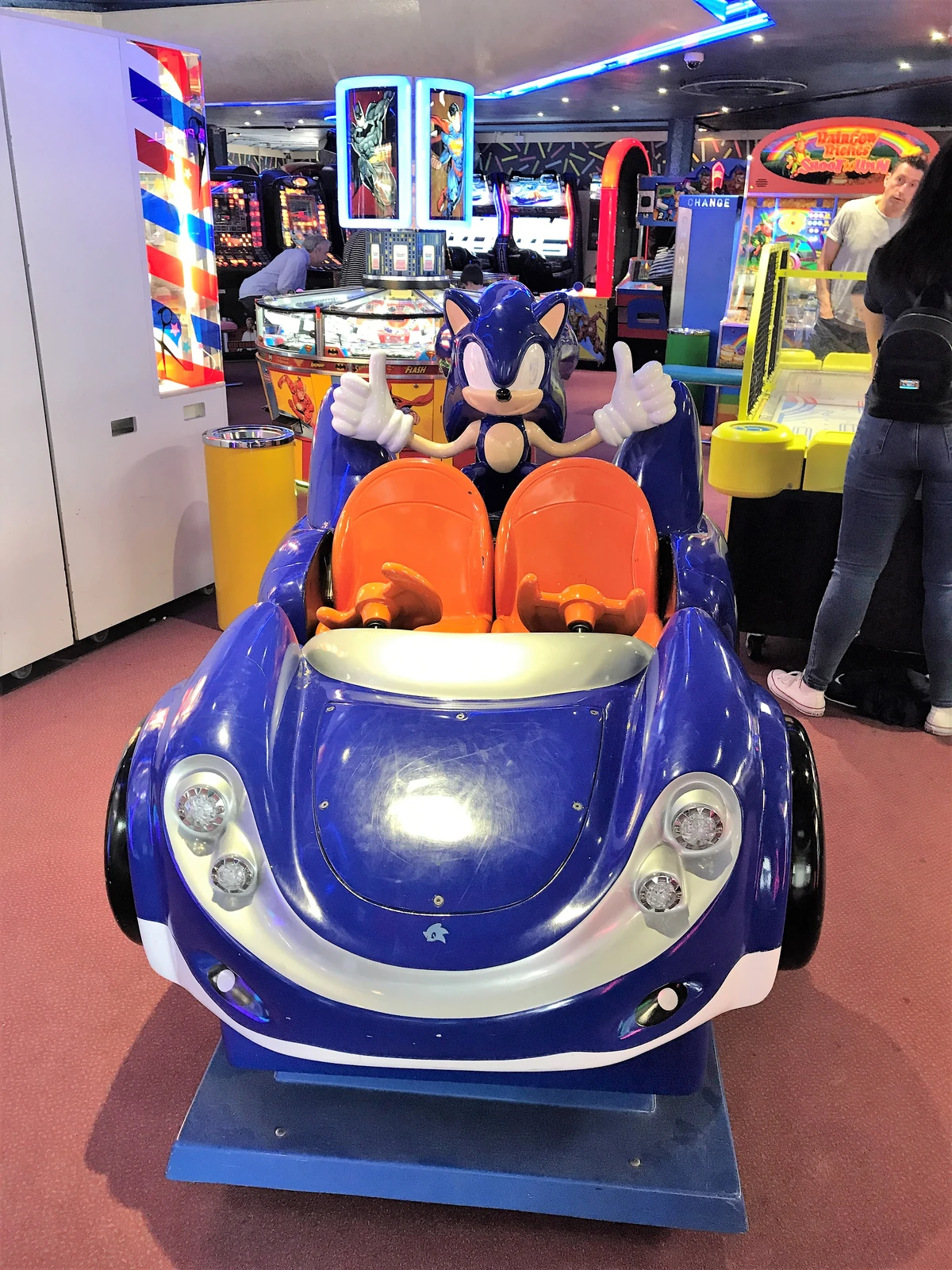 Sonic the Hedgehog Kiddie Ride | Kiddie Rides Wiki | Fandom
