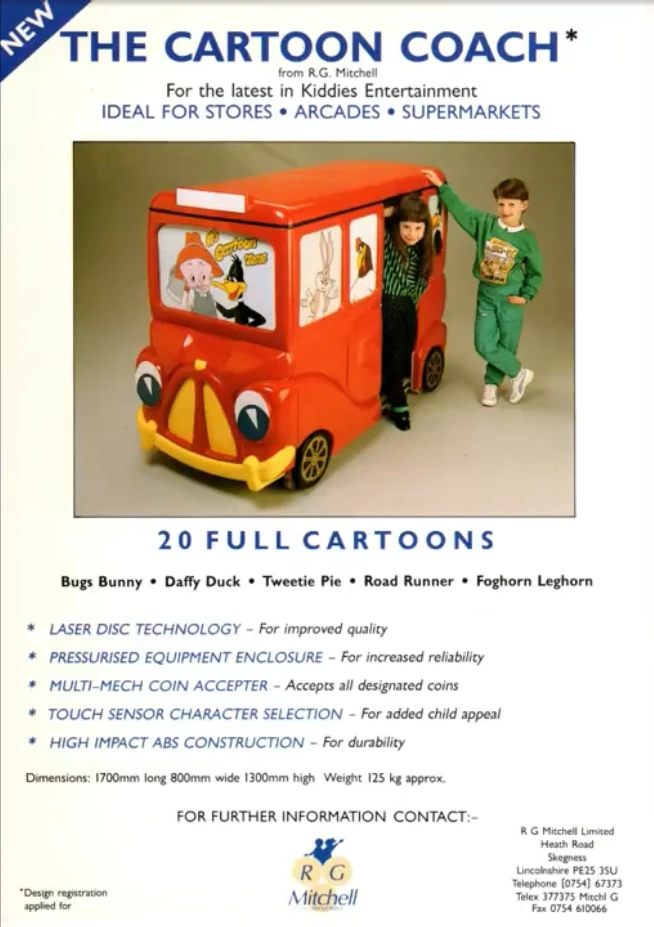 The Cartoon Coach | Kiddie Rides Wiki | Fandom