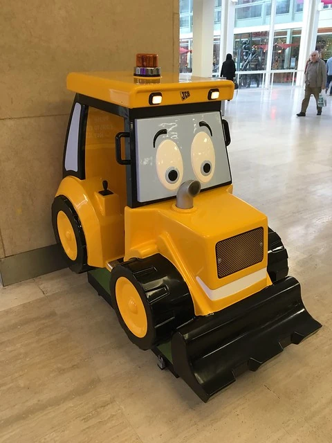Joey JCB Kiddie Ride | Kiddie Rides Wiki | Fandom