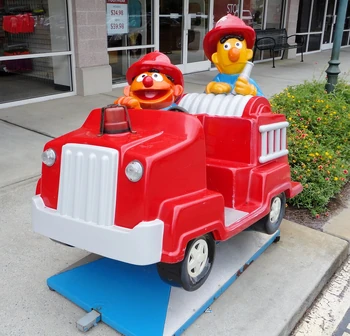 Bert & Ernie's 123 Fire Engine | Kiddie Rides Wiki | Fandom
