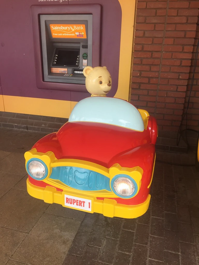 Rupert Bear: Follow the Magic... (Jolly Roger) | Kiddie Rides Wiki | Fandom
