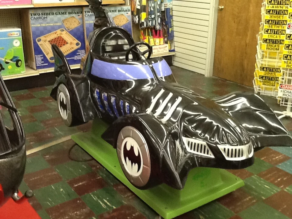 Batman Forever Batmobile (Original Version) | Kiddie Rides Wiki | Fandom