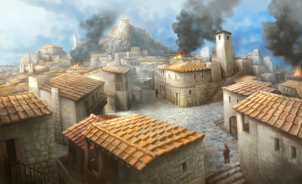 That Burning Town | Divinipedia | Fandom