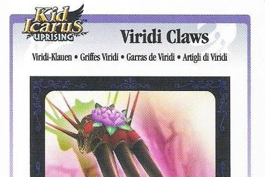 Kid Icarus Uprising Viridi Claws