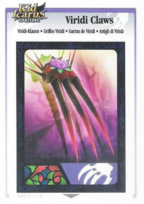 Kid Icarus Viridi Claws