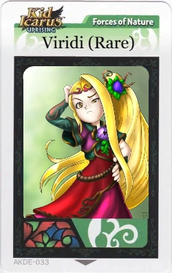 Viridi (Rare) - AR Card | Kid Icarus Fanon Wiki | Fandom