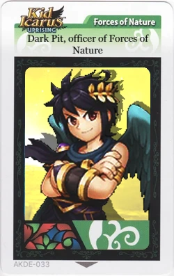 Dark Pit, officer of Forces of Nature - AR Card | Kid Icarus Fanon Wiki ...