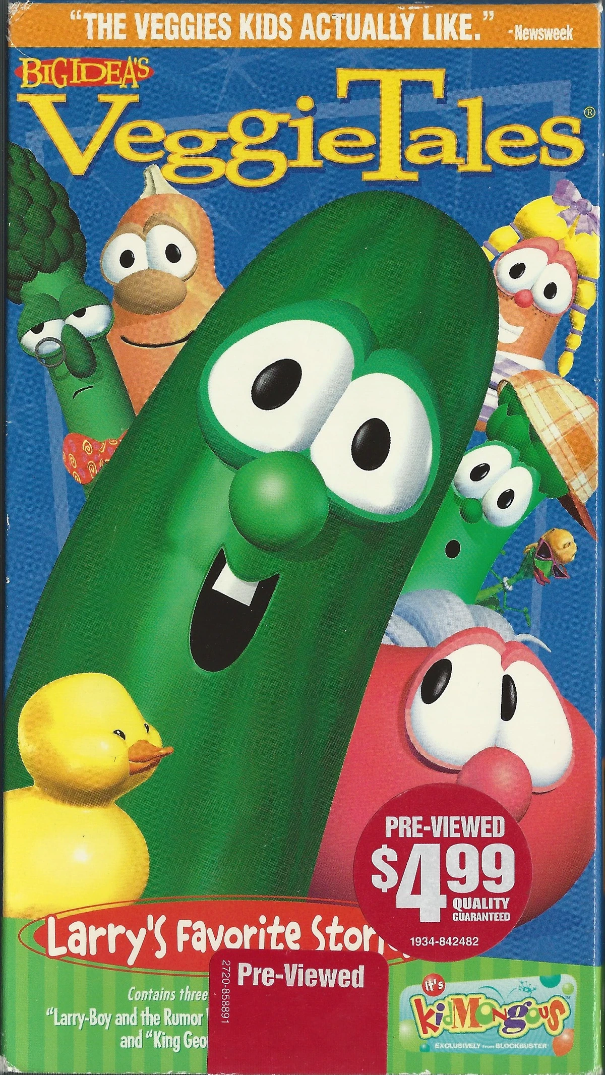 Larry's Favorite Stories! | Kidmongous Wiki | Fandom