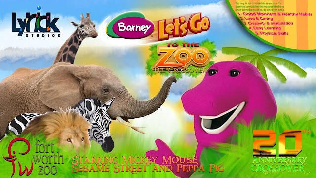 Barney: Let’s Go To The Zoo: The Crossover | Kids World's Adventures ...