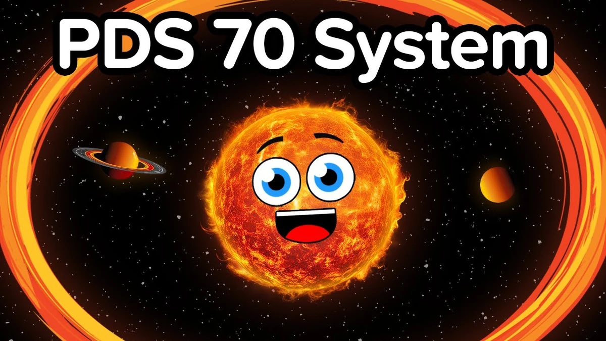 Everything You Need To Know About PDS 70 Solar System | Kids Learning ...