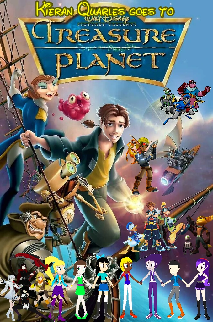 Kieran Quarles Goes to Treasure Planet | Kieran's Adventures Wiki | Fandom