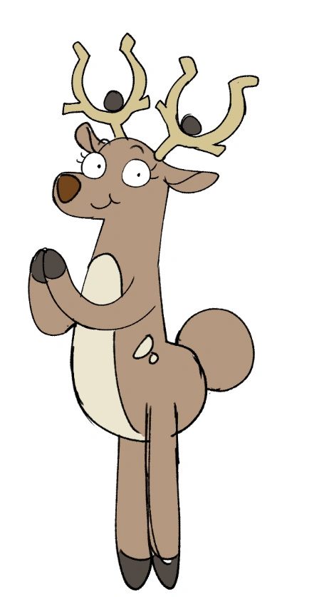 Miss Deer Teacher/Gallery/Crew artwork | Kiff Wiki | Fandom