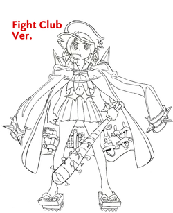 kill la kill coloring pages