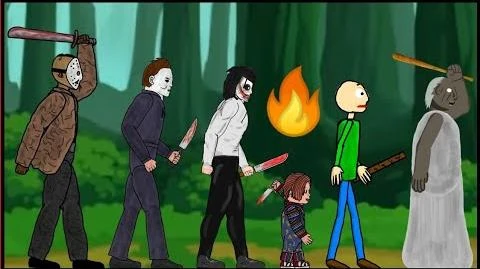 Deaths on Jason Voorhees vs Michael Myers vs Jeff The Killer vs Chucky ...