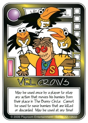 Vel Crows | Killer Bunnies Wiki | Fandom