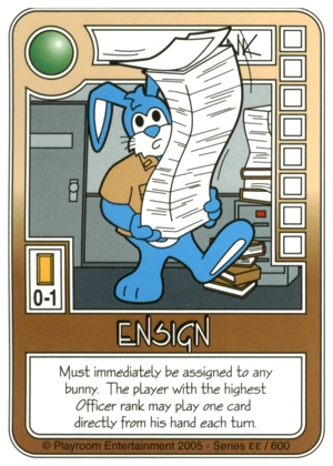 Ensign | Killer Bunnies Wiki | Fandom