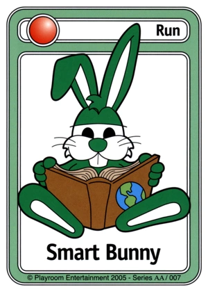 Smart Bunny - Green | Killer Bunnies Wiki | Fandom