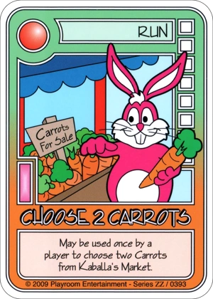 Choose 2 Carrots (White) | Killer Bunnies Wiki | Fandom