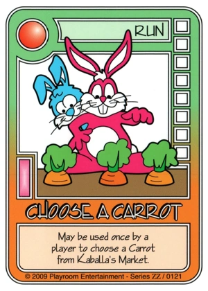 Choose A Carrot (Yellow) | Killer Bunnies Wiki | Fandom