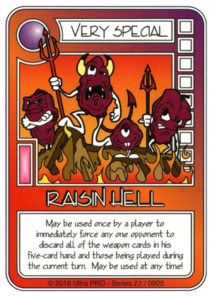 Raisin Hell | Killer Bunnies Wiki | Fandom