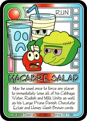 Macabre Salad (Pi) | Killer Bunnies Wiki | Fandom