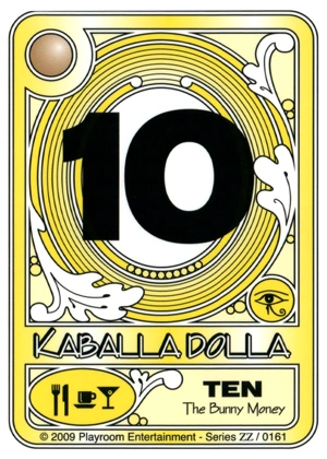 Kaballa Dolla (10) (Yellow) | Killer Bunnies Wiki | Fandom