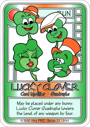Lucky Clover - Bunny Modifier - Quadruple | Killer Bunnies Wiki | Fandom