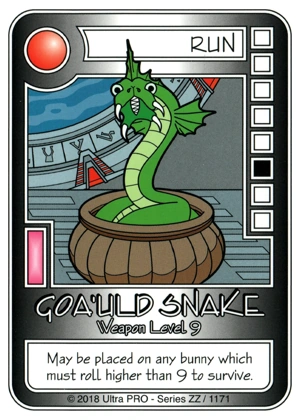 Goa'uld Snake | Killer Bunnies Wiki | Fandom