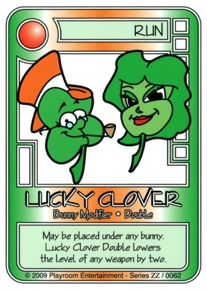 Lucky Clover - Bunny Modifier - Double | Killer Bunnies Wiki | Fandom