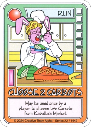 Choose 2 Carrots (Almond) | Killer Bunnies Wiki | Fandom