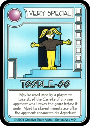 Toodle-oo (Pi) | Killer Bunnies Wiki | Fandom