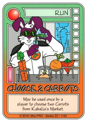 Choose 2 Carrots (Creature) | Killer Bunnies Wiki | Fandom