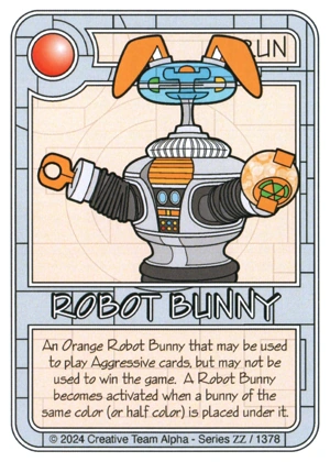Robot Bunny (Orange) | Killer Bunnies Wiki | Fandom