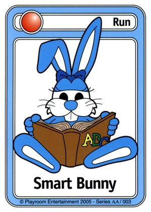 Smart Bunny - Blue | Killer Bunnies Wiki | Fandom