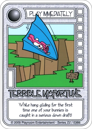 Terrible Misfortune (Hang Gliding) | Killer Bunnies Wiki | Fandom