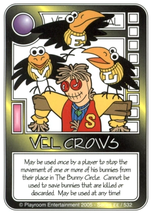 Vel Crows | Killer Bunnies Wiki | Fandom