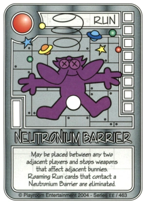 Neutronium Barrier | Killer Bunnies Wiki | Fandom