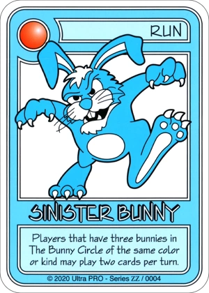 Sinister Bunny (Blue) | Killer Bunnies Wiki | Fandom