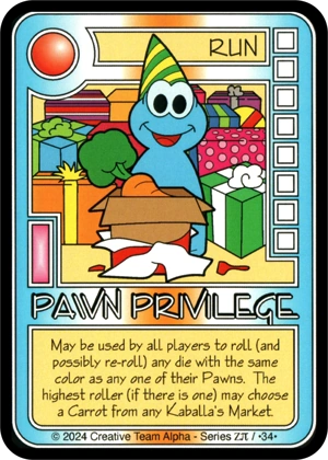 Pawn Privilege (Pi) | Killer Bunnies Wiki | Fandom