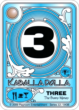 Kaballa Dolla (3) (White) | Killer Bunnies Wiki | Fandom